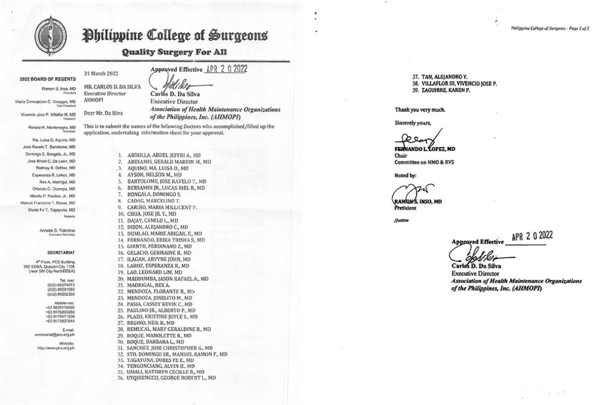 PCS AHMOPI USA - Philippine College of Surgeons