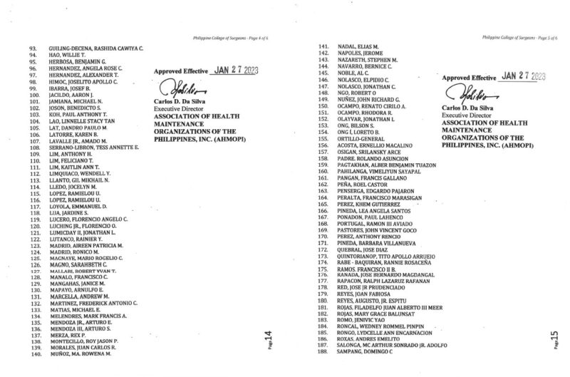 PCS AHMOPI USA - Philippine College of Surgeons