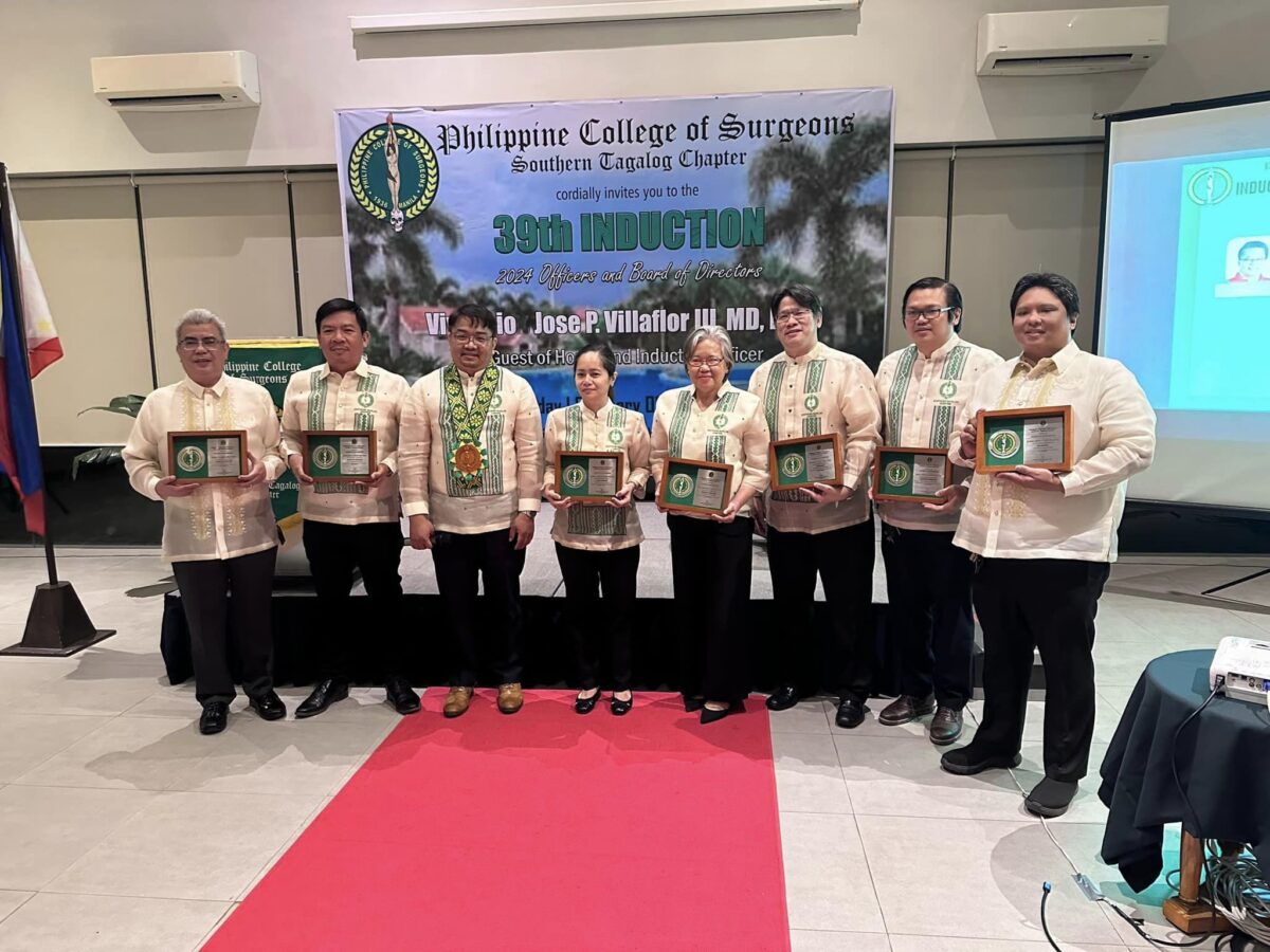 Southern Tagalog Chapter 2024 Induction @ Lima Park Hotel, Malvar ...