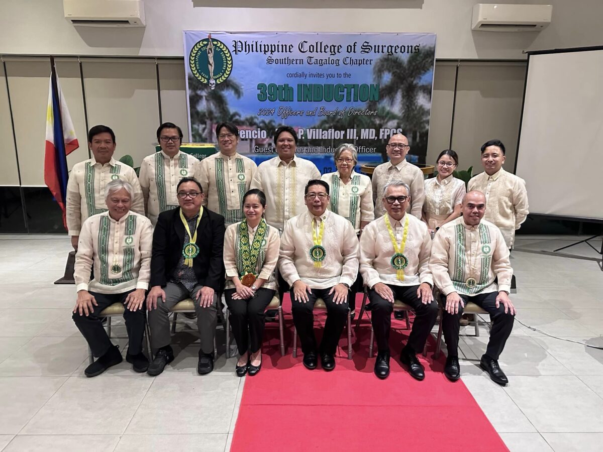 Southern Tagalog Chapter 2024 Induction @ Lima Park Hotel, Malvar ...