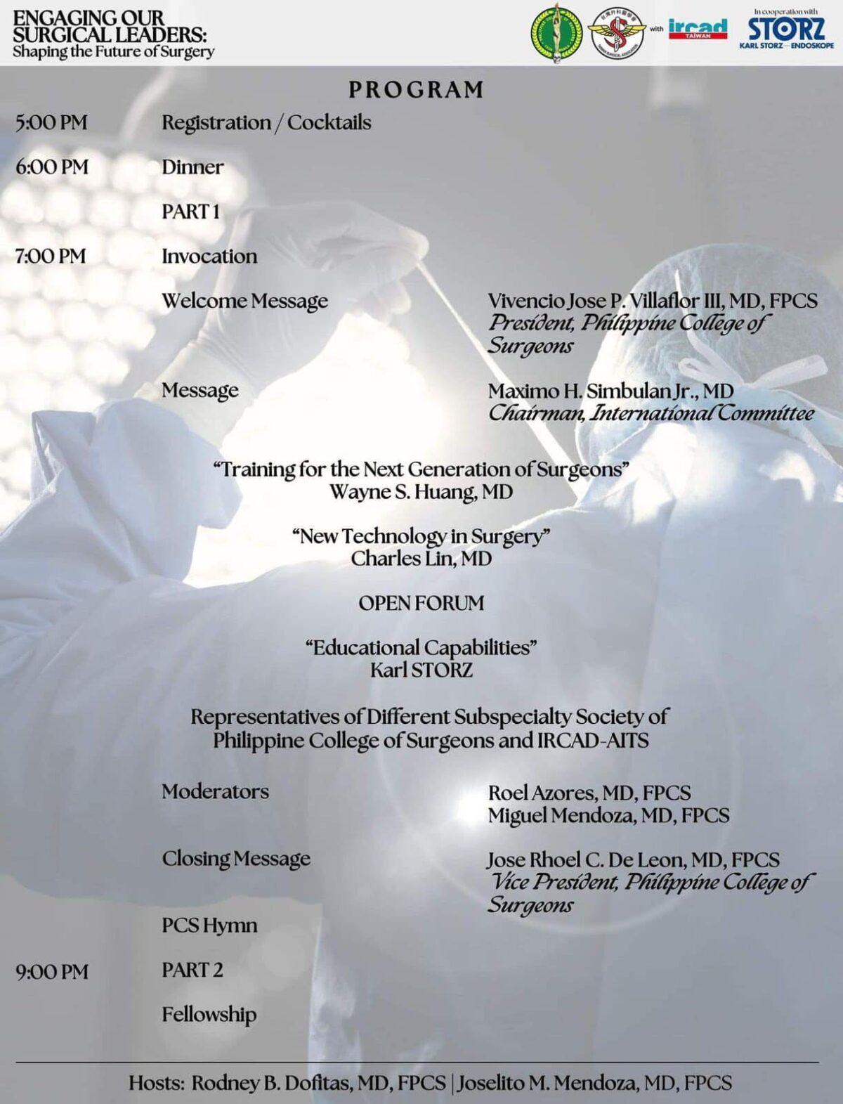 Philippine College of Surgeons & Taiwan Surgical Association-Engaging ...